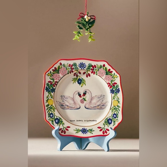 Anthropologie | Dining | Anthropologie X Artist Lou Rota Plate Seven ...